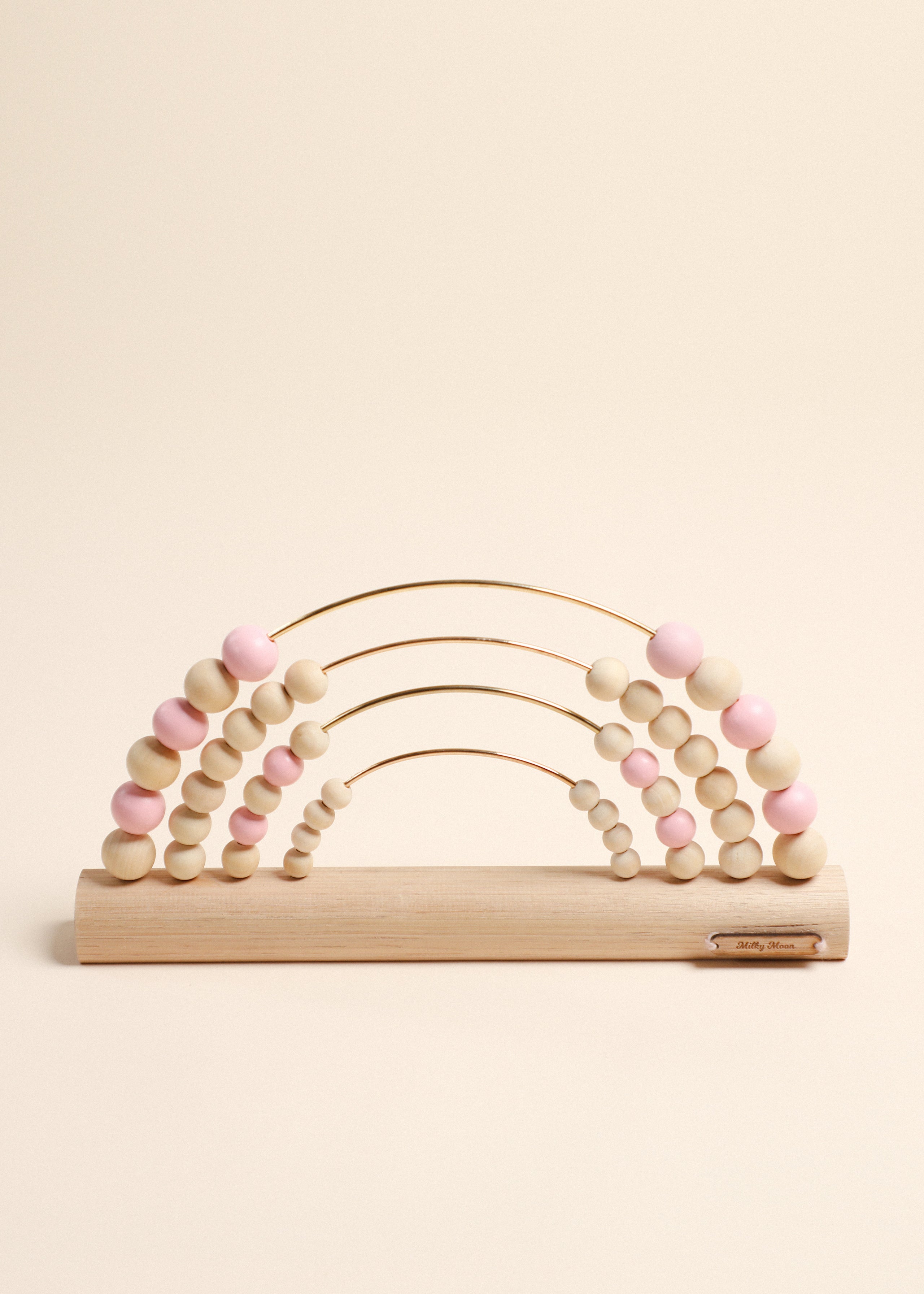 Dusty Pink Rainbow Abacus - Large | Milky Moon